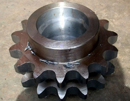 Forging Parts , Conveyor Parts Sprocket Duplex Chain Wheel for Transmit