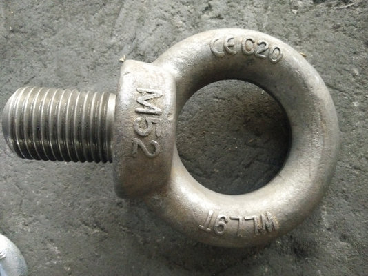 Heavy Duty Steel Lifting Eye Bolt with Zinc plated White , yellow , self color