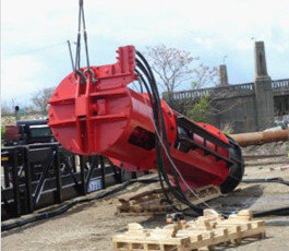 YC-180 Onshore Piling Hammer/Excavator Mounted Hydrauic Pile hammer