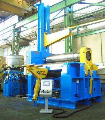 W12NC series four-roll rolling machine