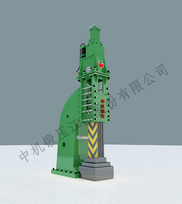 C61Y Single arm follow-up conntrol fully hydraulic open die forging hammer/striking energy 1ton-8tons