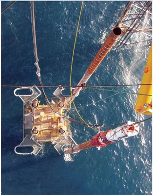 YCS-100kJ Offshore hydraulic piling hammer/hydraulic impact machine/IHC hydrohammer