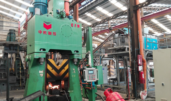 C88K-25kJ Electro Hydraulic Die Forging Hammer working in Philippine for Automobile  Crankshafts/Rocker arms  Forge