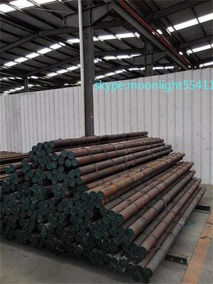 80 mm * 4m broyage barre d'acier, les barres rondes en acier de broyage de mines de cuivre en Égypte
