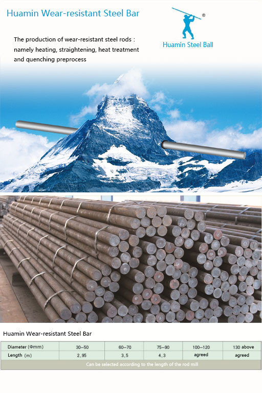 Heat treatment grinding steel round bars,grinding metal round bar for power plant