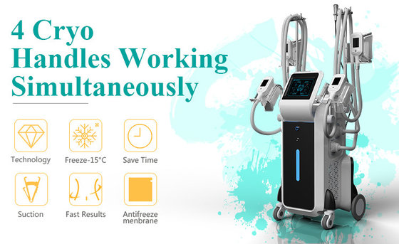 CE TGA Arroved cool body sculpture 100kPa vacuum cryolipolysis device for fast Slimming