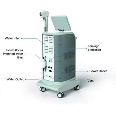 factory ODM OEM most advanced tech 3 wavelength combined laser hair removal 808 1064 755 diode