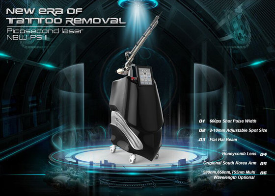 2500W carbon Peel pore removal black doll skin rejuvenation 2018 NEW DESIGN PICOSECOND LASER