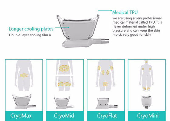 ODM OEM medical handle comfortable treatment cryo ice shaping cryolipolysis slimming machine