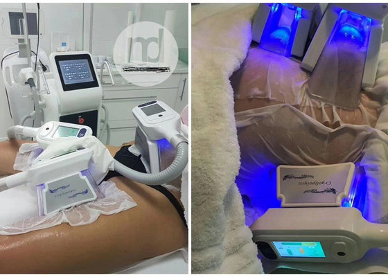 UK hot four handles Cryolipolysis body shaping cool tech fat freezing machine with ISO Certificate