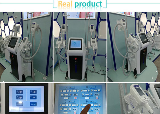 CE ISO Approved -15 Celsius strong cooling system cool shaping cryolipolysis machine 4 handles