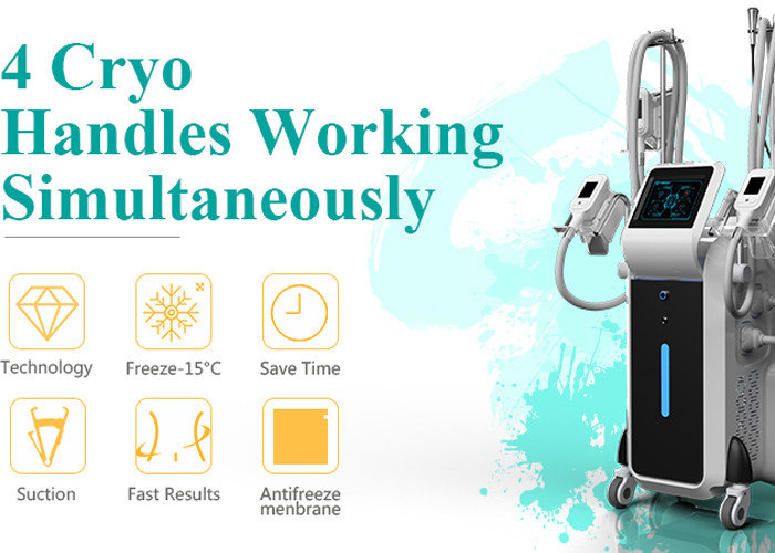 service guaranteed Forimi most popular 4 heads Cryolipolysis cool shape machine with CE ISO TGA