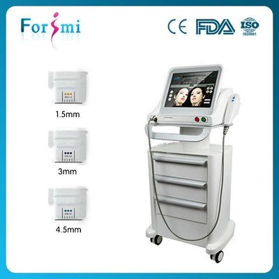 Korea imported cartrigdes 3 heads high intensity focused ultrasound hifu