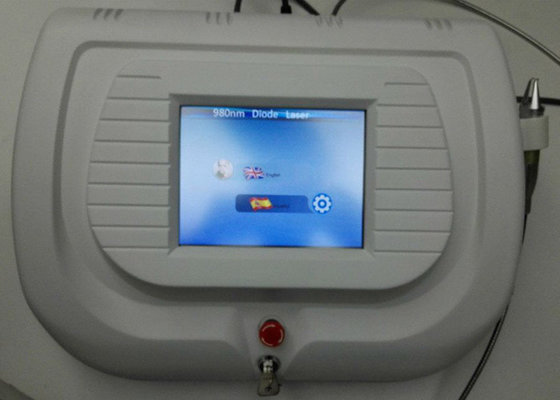 980 spider vein remove 0-5V Adjustable red light CW / Pulse / Single 980nm spider vein removal machine vascular remover