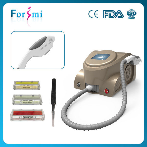 user manual and operation video will be equipped with machine portable mini ipl ipl rf machine