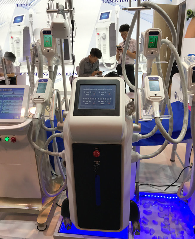newest fda approval cryolipolysis slimming machine with 4 different handle sizes