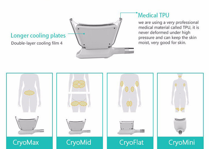 ODM OEM medical handle comfortable treatment cryo ice shaping cryolipolysis slimming machine