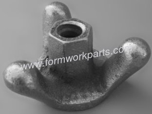 China China formwork accessories, Flanged Wing nut, formwork part, thread nut, ductile casting supplier