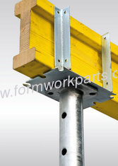 China Four-way fork head, with steel prop to support formwork beams in slab construction supplier