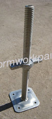 China Adjustable scaffolding Jack base & U-head, galvanized hollow base jack from China supplier
