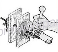 Tensioner for Rapid clamp to fasten/loose reinforcement bars, Tensor para Prensa supplier