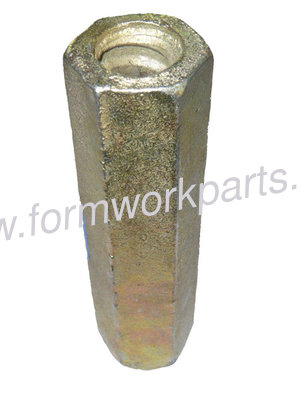 Steel Hex. nut couplers for reinforcement bar supplier