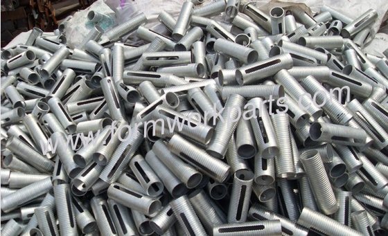 Prop sleeve, scaffolding prop parts, screwed prop sleeves, prop fitting, thread sleeve supplier