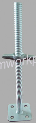 Galvanized Scaffolding jack base, hollow jack base, Tornillo nivelador, U-head supplier