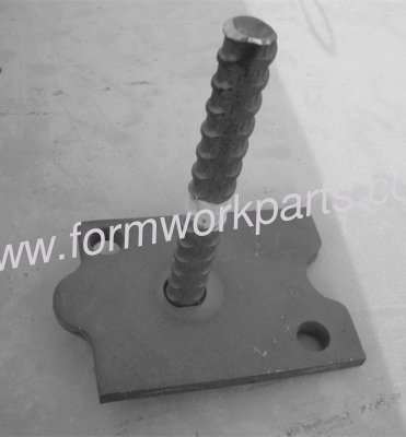 Plate Anchors with tie rod, anchors for cantilever brackets, anchorage for climbing system supplier