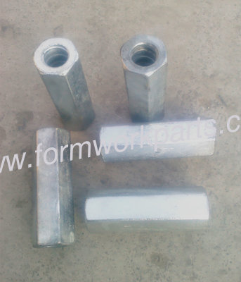 Steel Hex. nut couplers for reinforcement bar supplier