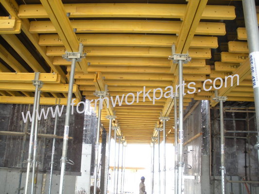 Steel props for slab formwork, Galvanised shoring prop, alzaprimas supplier