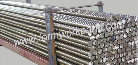 China manufacturer of screwed tie rod/ thread  bar for concrete formwork supplier