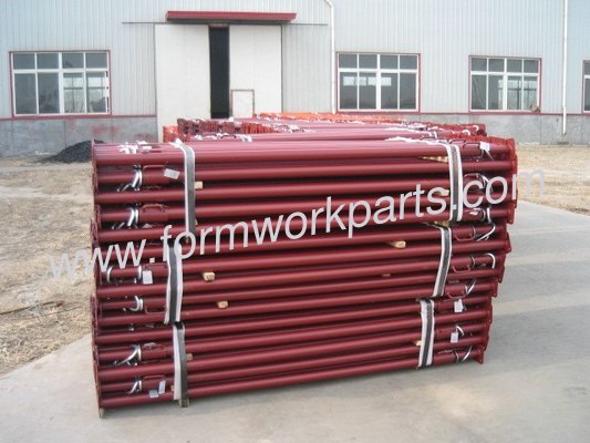 Telescopic tubular props, adjustable decking props, prop with covered thread supplier
