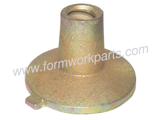 Cast iron plate anchors for cantilever brackets and climbing system, lost part supplier