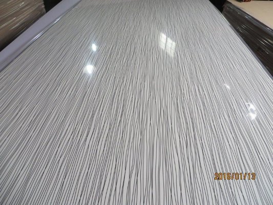 UV High Gloss MDF Board/UV Coated Melamine MD.use for decoration,kitchen cabinet,wardrobe,cupboard,bathroom cabinet,etc.