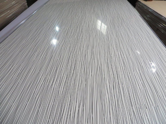 UV High Gloss MDF Board/UV Coated Melamine MD.use for decoration,kitchen cabinet,wardrobe,cupboard,bathroom cabinet,etc.