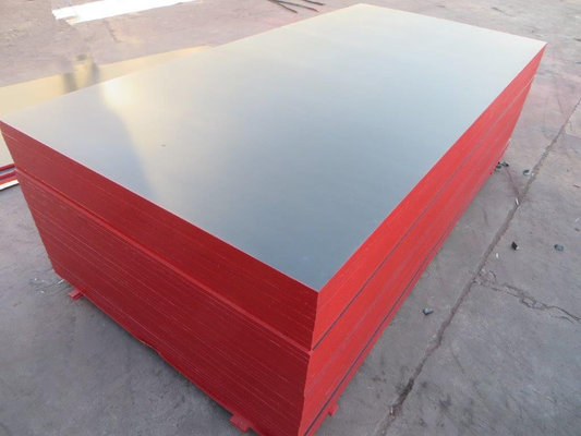 BLACK FILM FACED PLYWOOD  Black film faced plywood,MR glue,poplar core,black film or black printed film  Film faced shut