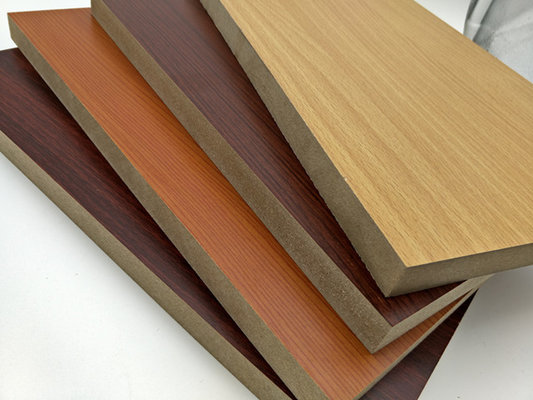 Interior grade Melamine MDF board / plain MDF/ MDF board price