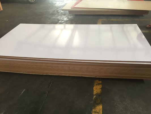2018 Hot Sell High Gloss White Melamine MDF Board