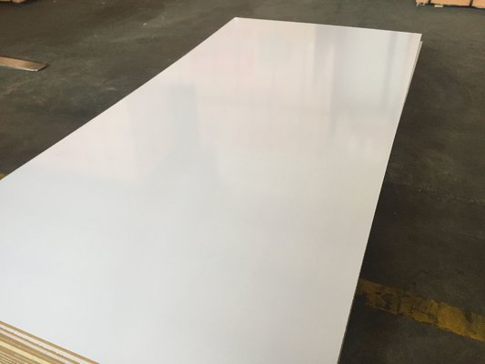 2018 Hot Sell High Gloss White Melamine MDF Board ,factory direct order