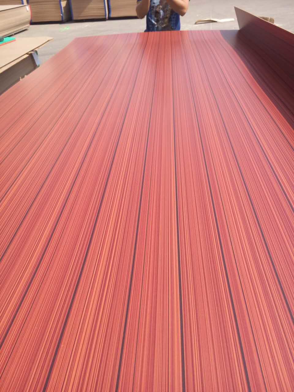 PU PAPER OVERLAY MDF.MDF for furniture,door skin MDF,flooring MDF.12mm 15mm 18mm