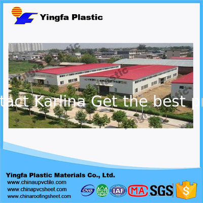 UPVC APVC PVC ASA Corrugated sheet trapezoid roof tile supplier