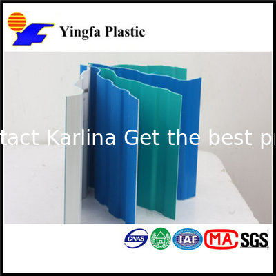 UPVC Corrugated Roofing sheet tile for Workshop or  warehouse or factory or plant supplier