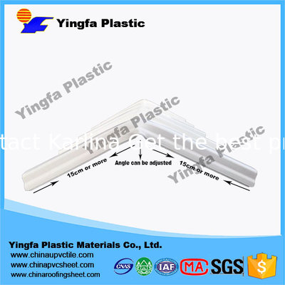 UPVC corrosion-resistant roof tile anti-aging roof sheet  acid Roof Tile PVC corrugated roofing sheet use for supplier
