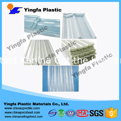 UPVC corrosion-resistant roof tile anti-aging roof sheet  acid Roof Tile PVC corrugated roofing sheet use for supplier