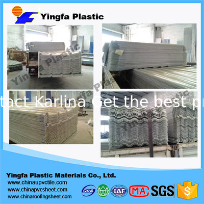 UPVC corrosion-resistant roof tile anti-aging roof sheet  acid Roof Tile PVC corrugated roofing sheet use for supplier