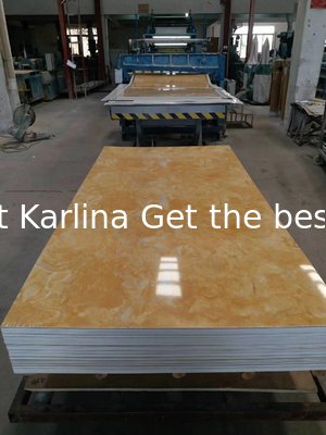 159 194 206 DIY PVC marble sheet WPC Plastic-Wood Fast Installation Decoration building materials used for ceiling wall supplier