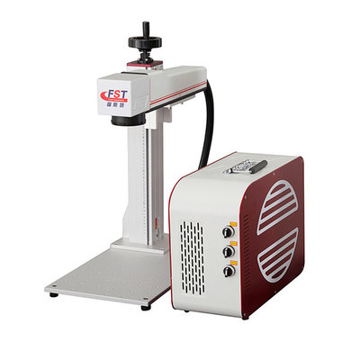 FST Split Red-white Portable Fiber Marking Machine supplier