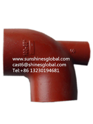 EN877 Epoxy Resin Cast Iron Pipe Fittings/ DIN 19522 Cast Iron Fittings