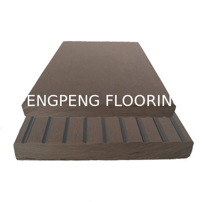 WOOD-PLASTIC COMPENTS DECKING FLOOR ECO FRIENDLY,ANTI-INSET,OUTDOOR MOISTUREPROOF